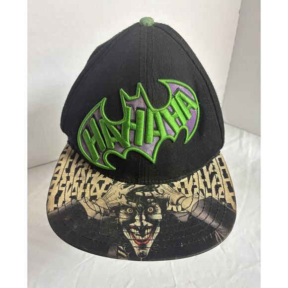 DC Comics | Art | Dc Comics Joker Ha Ha Ha Embroidered Batman Logo ...